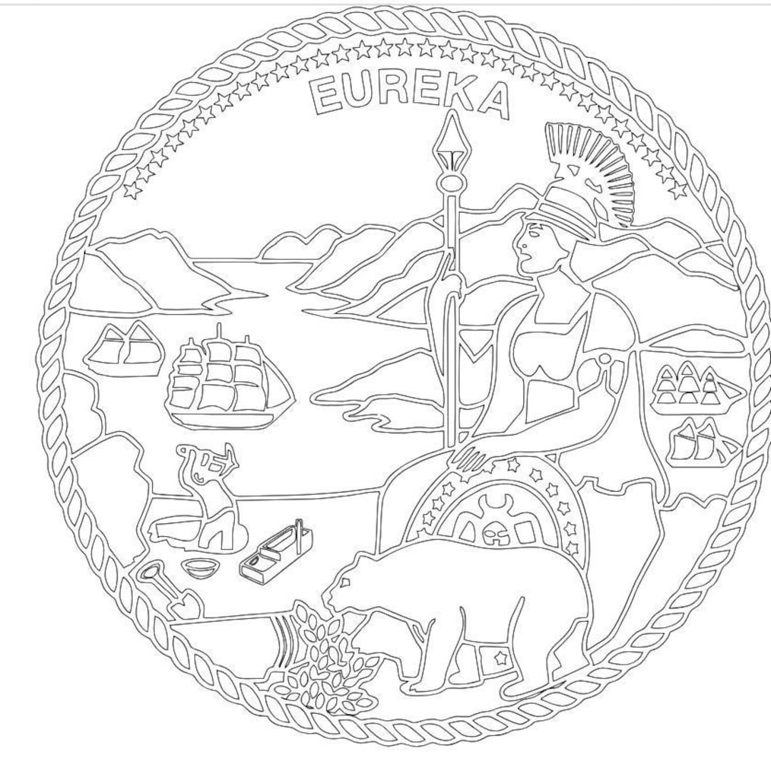 California Seal SVG - Etsy