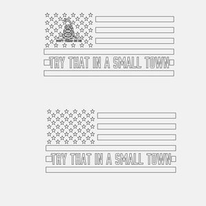 Try That in A Small Town Flag SVG (bundle #1) - Etsy