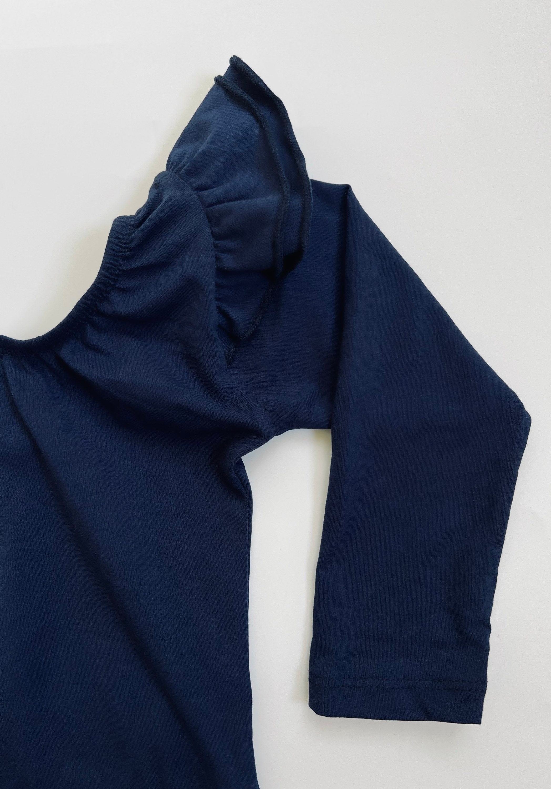 NAVY Flutter Long Sleeve Leotard Fall Winter - Etsy