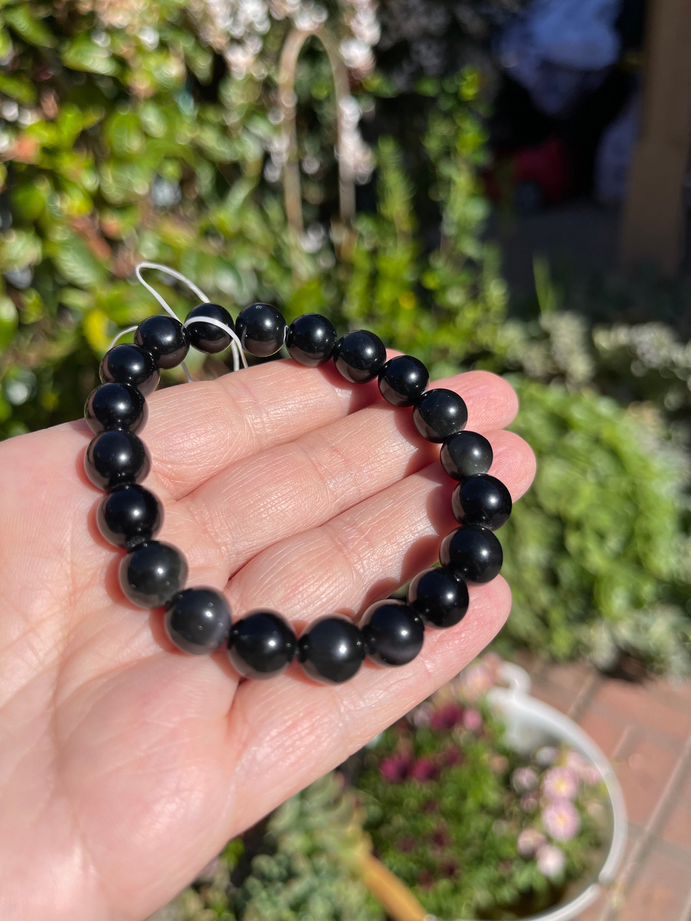 Ice Obsidian Bracelets. Ice Obsidian Stretchy Bracelet Crystal Ice ...