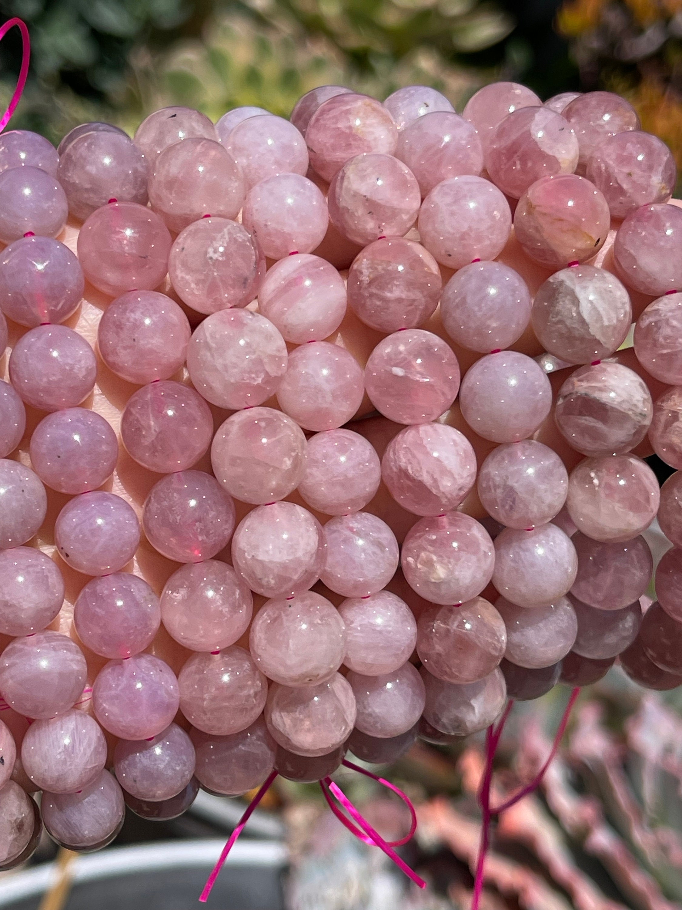 Starlight Madagascar Rose Quartz Bracelet Crystal Bracelet Heart Chakra ...