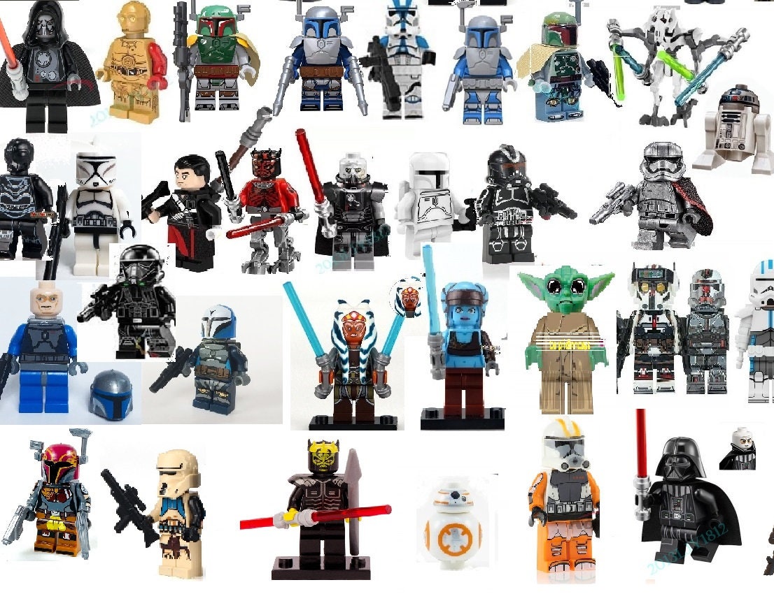 Lego custom STAR WARS Collectible Mini Figure's Series - Etsy Finland