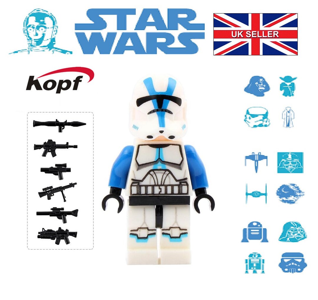 51st Legion Trooper Lego custom STAR WARS Collectible Mini Figure's ...