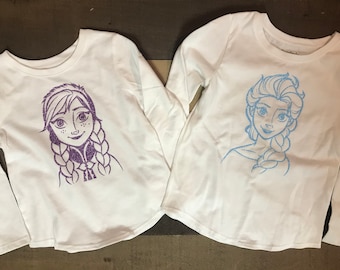 Elsa shirt | Etsy