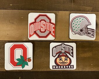 Ohio State Coasters - Etsy