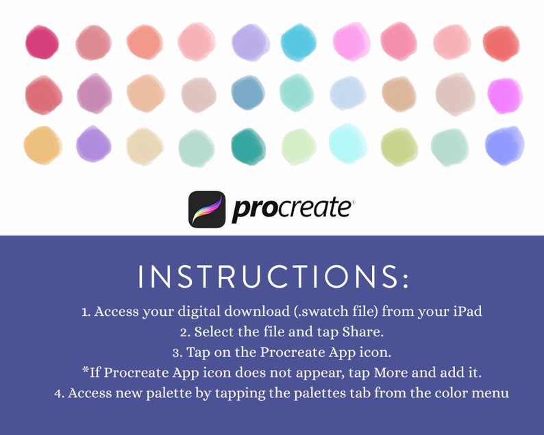 Procreate Color Palette | Adventure Time: 30 Curated Fantasy Colors for ...