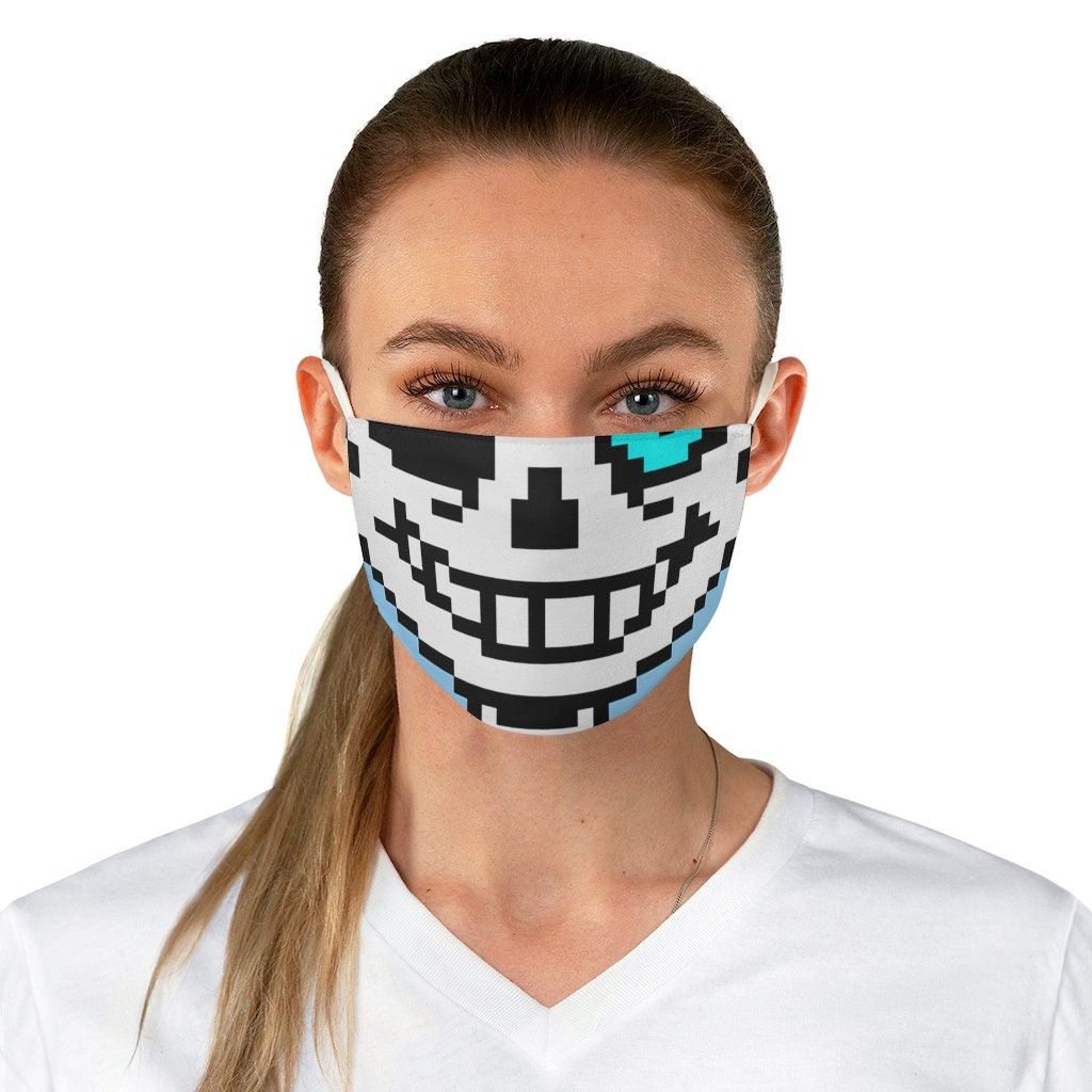 Sans Undertale Face Mask Undertale Face Masks Sans Face Mask Sans Mouth ...