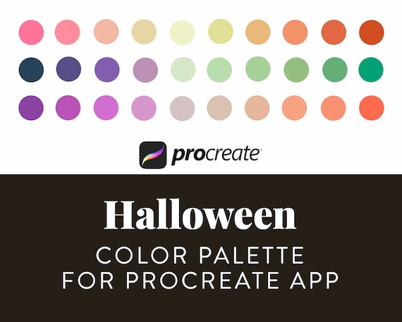 Halloween Color Palette Spooky Color Palette Dark Rainbow Procreate halloween-color-palette-spooky-color-palette-dark-rainbow-procreate