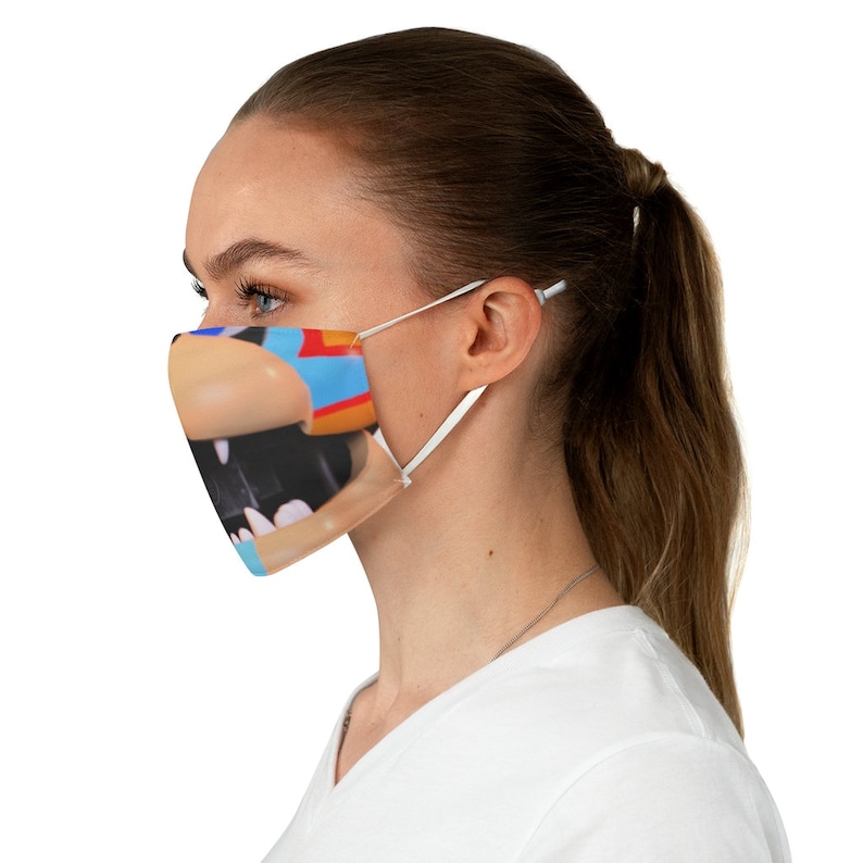 Glamrock Freddy Face Mask Glamrock Freddy Fazbear Security Breach FNAF ...