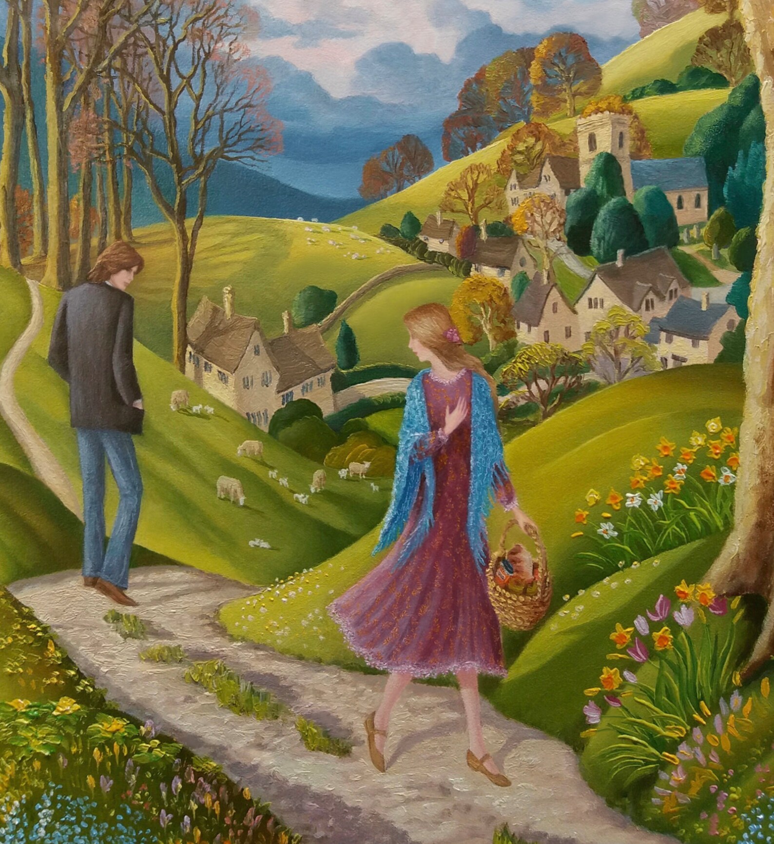 Giclée Print of "northern Sky" by Suzie Emery. - Etsy