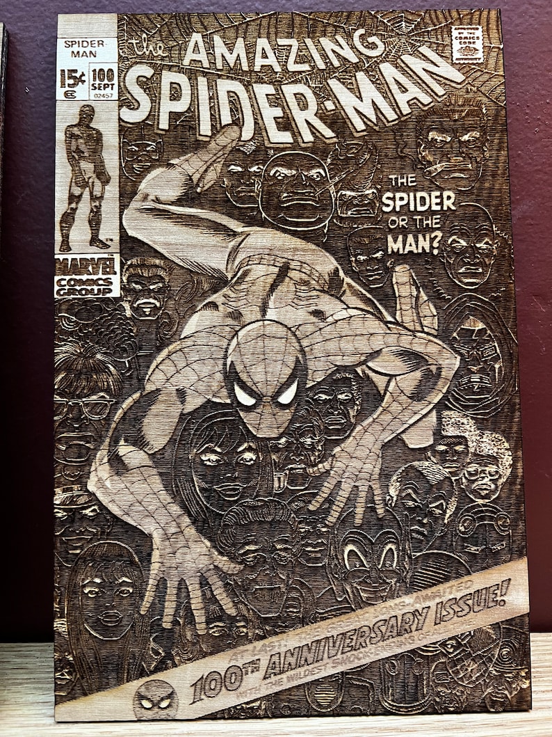 Spiderman Comic Book Covers - Etsy