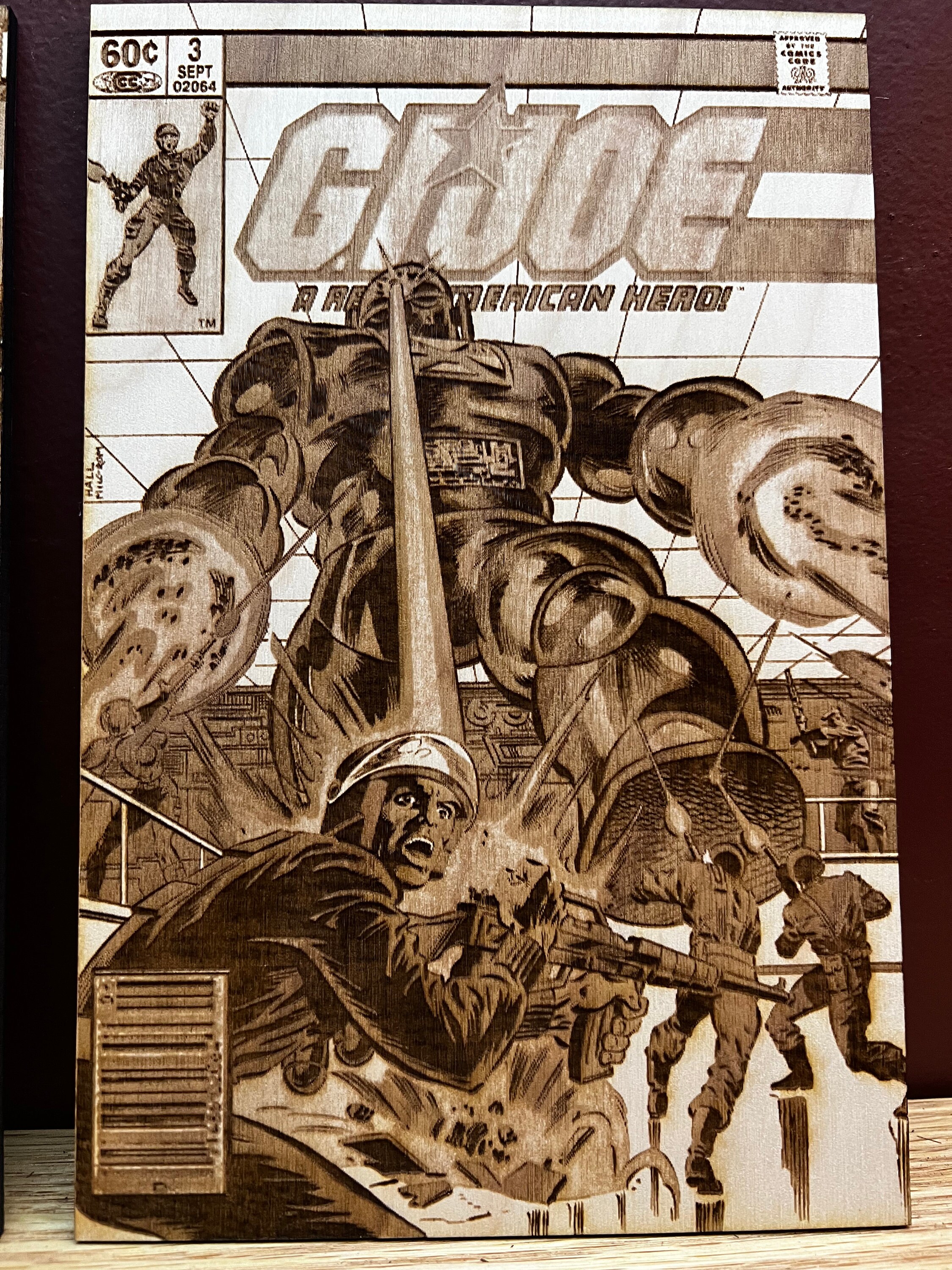 GI JOE Laser Engraved Covers 1-3 - Etsy