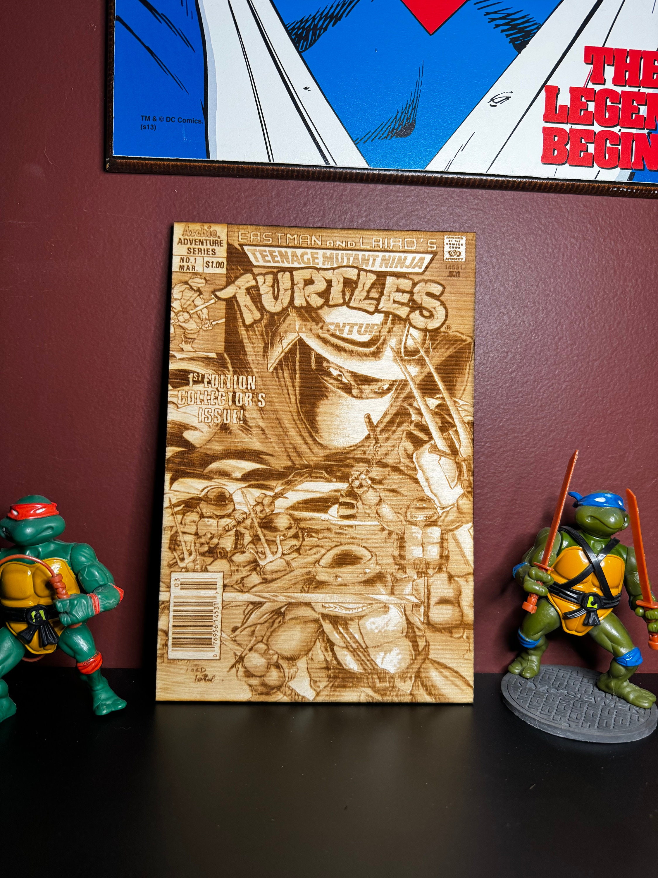 TMNT Teenage Mutant Ninja Turtles Comic Art - Etsy