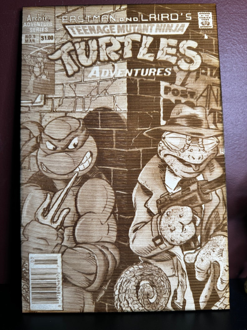 TMNT Teenage Mutant Ninja Turtles Comic Art - Etsy