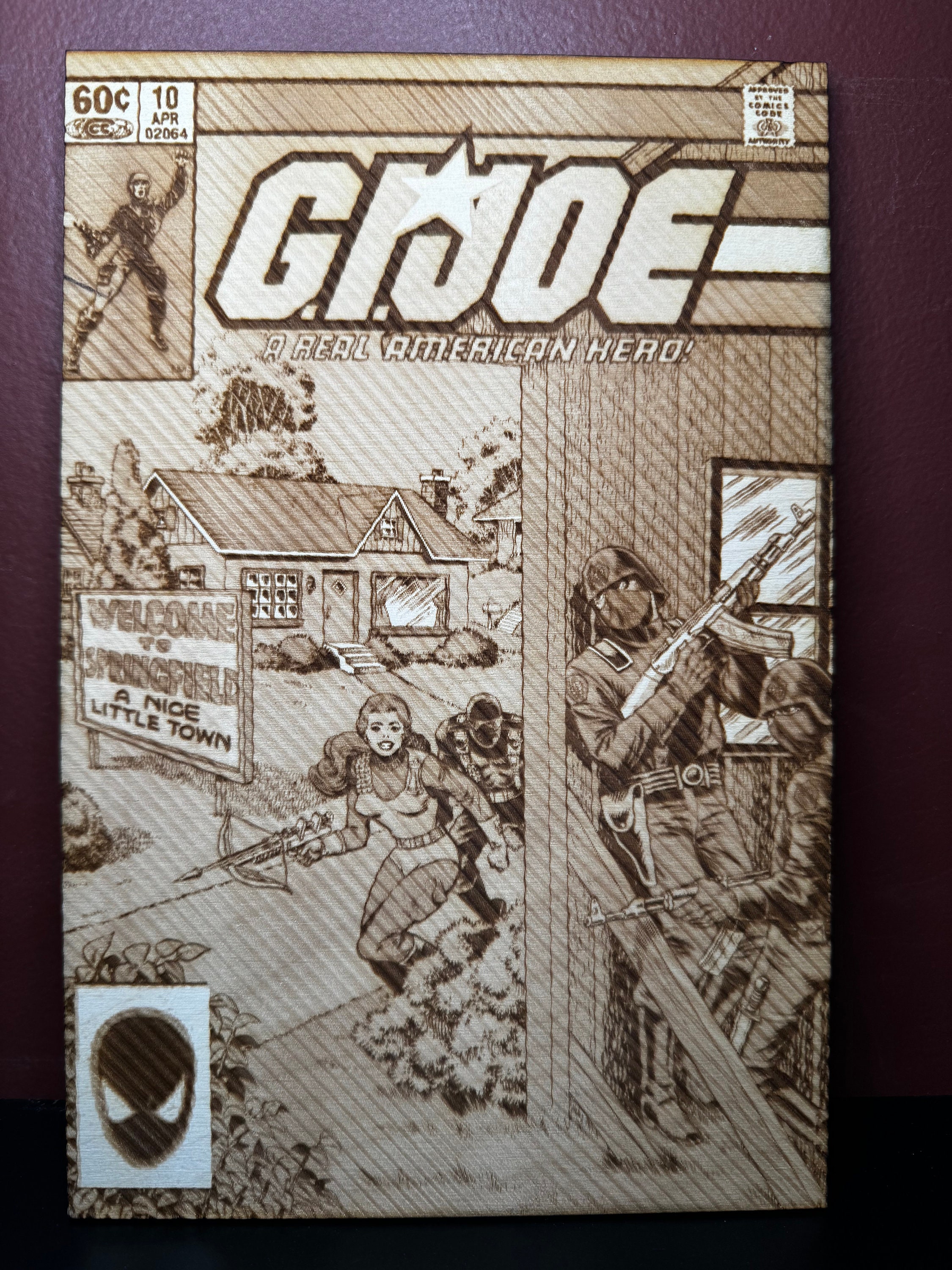 GI JOE Laser Engraved Covers Issues 1 Direct Edition, 10, 26, 27 - Etsy