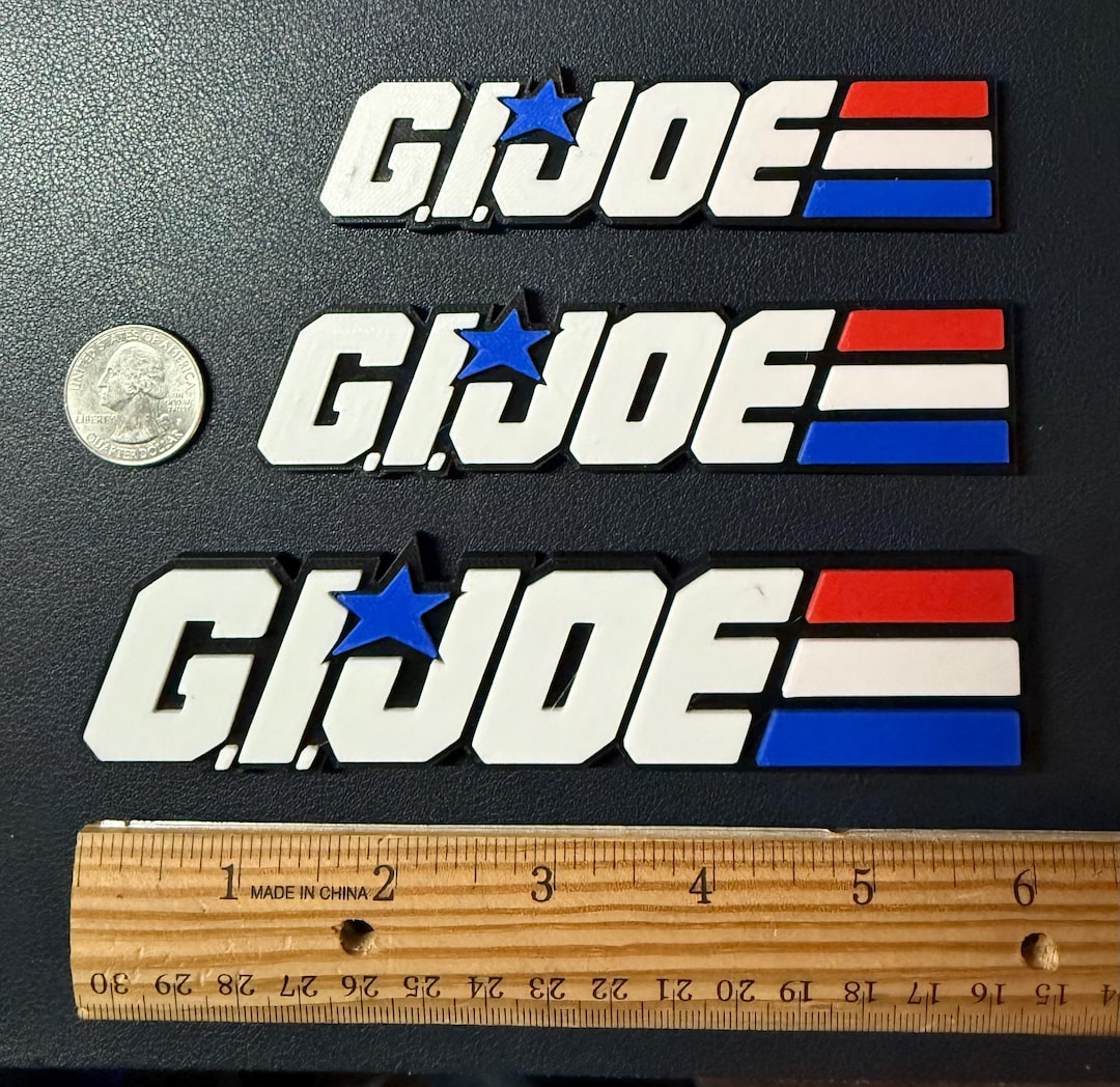 3D Printed GI JOE Logo - Etsy