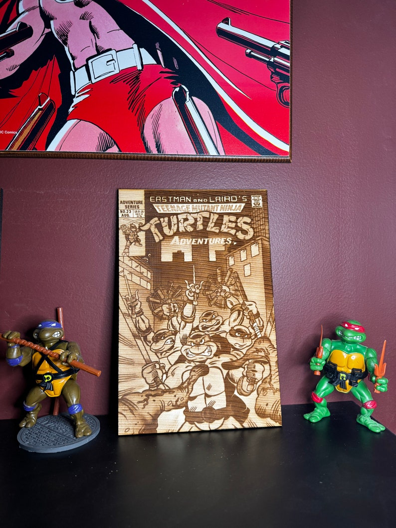 TMNT Teenage Mutant Ninja Turtles Comic Art - Etsy