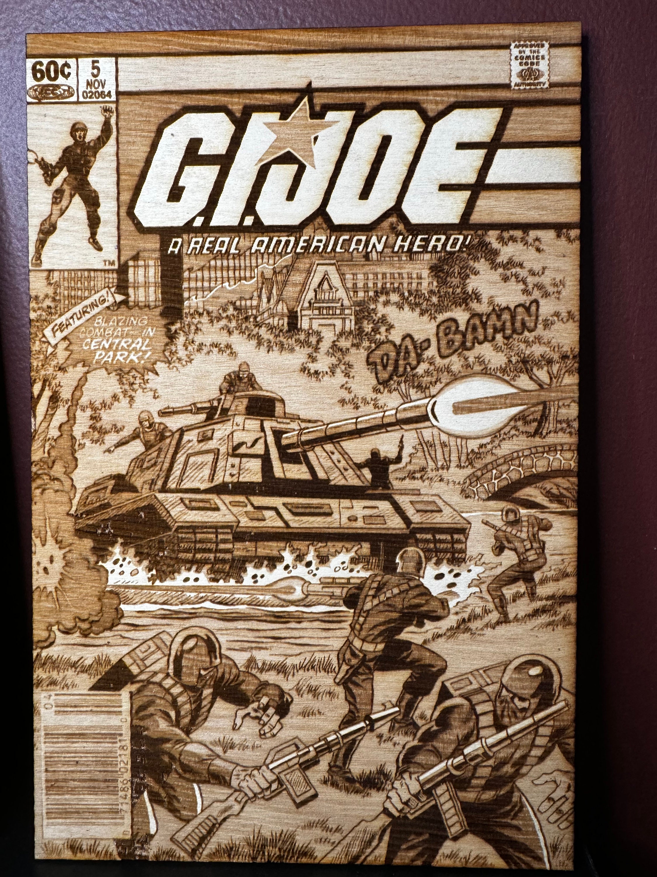 GI JOE Cover Art Set of 5 Set 1 - Etsy