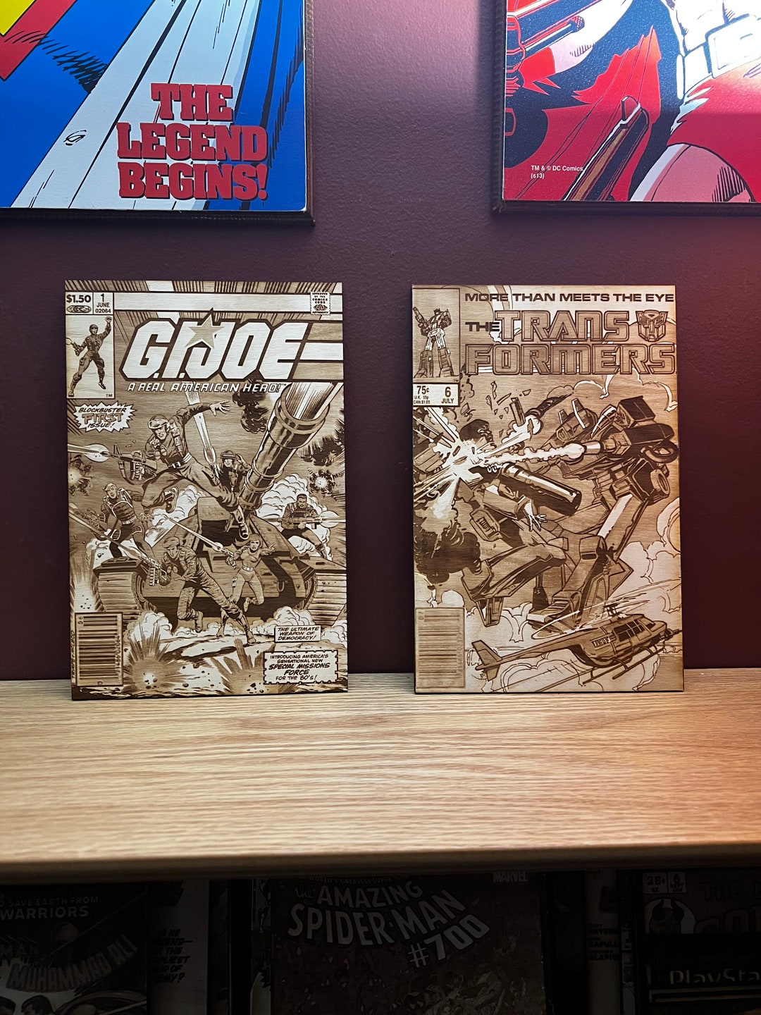 Transformers Issue 6/ GI Joe Issue 1 Laser Engraved Covers - Etsy