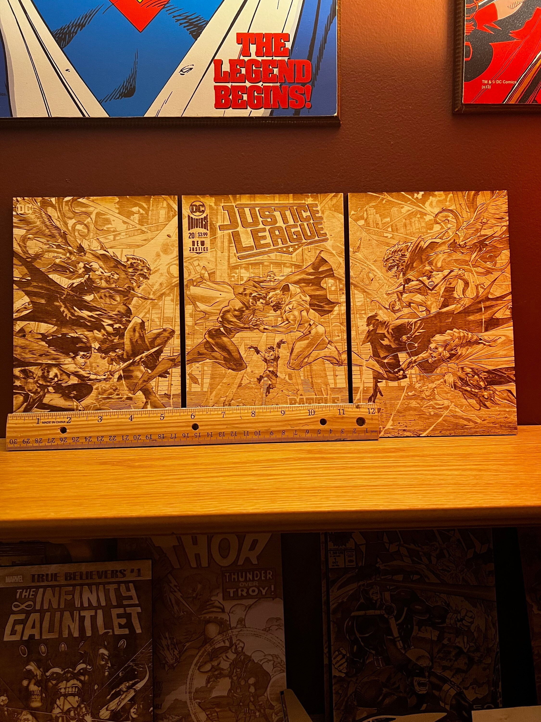 X-men and Avengers Laser Engraved Wood Comic Book Cover Art - Etsy