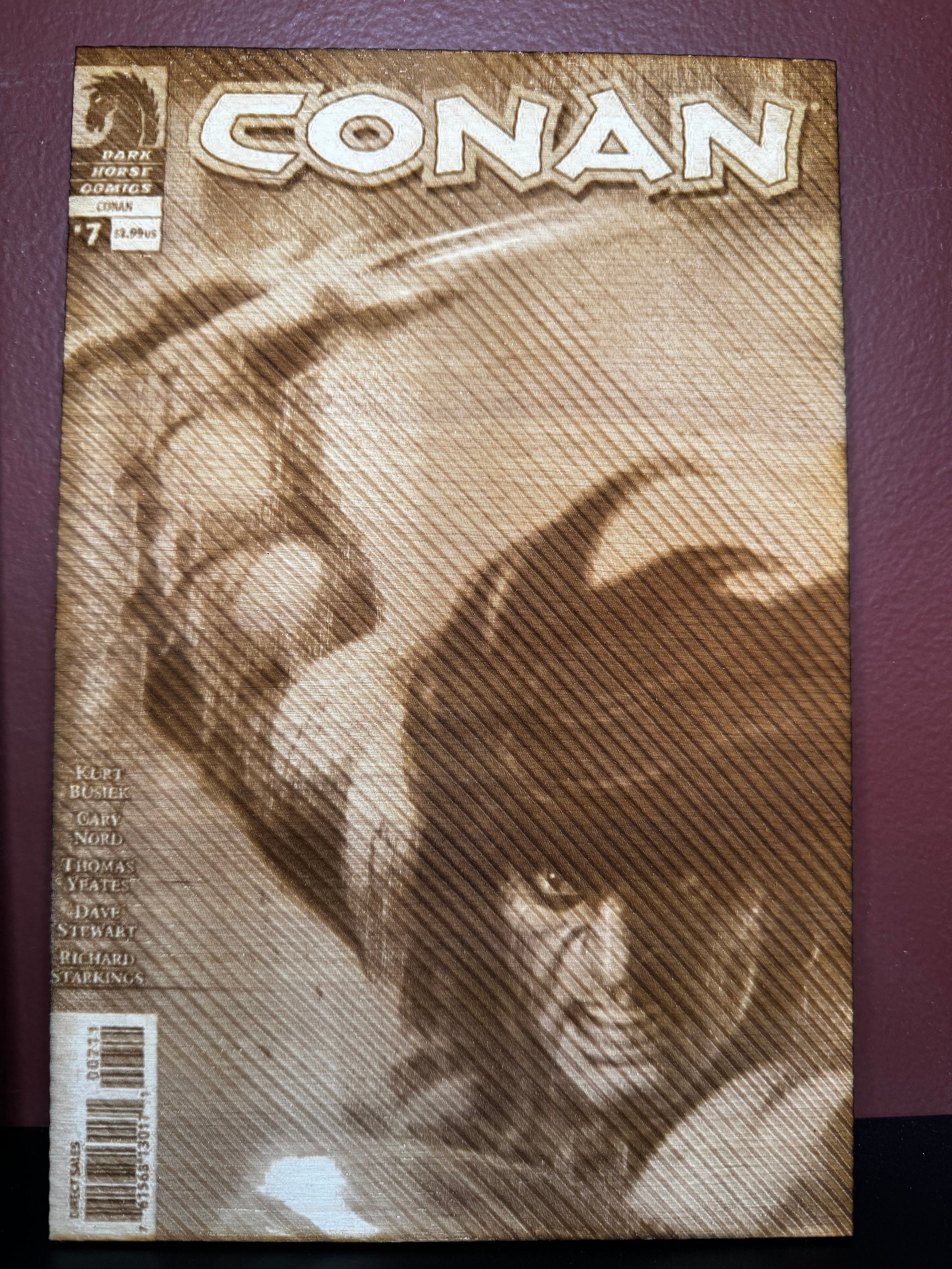 Conan Cover Art Set of 5 - Etsy