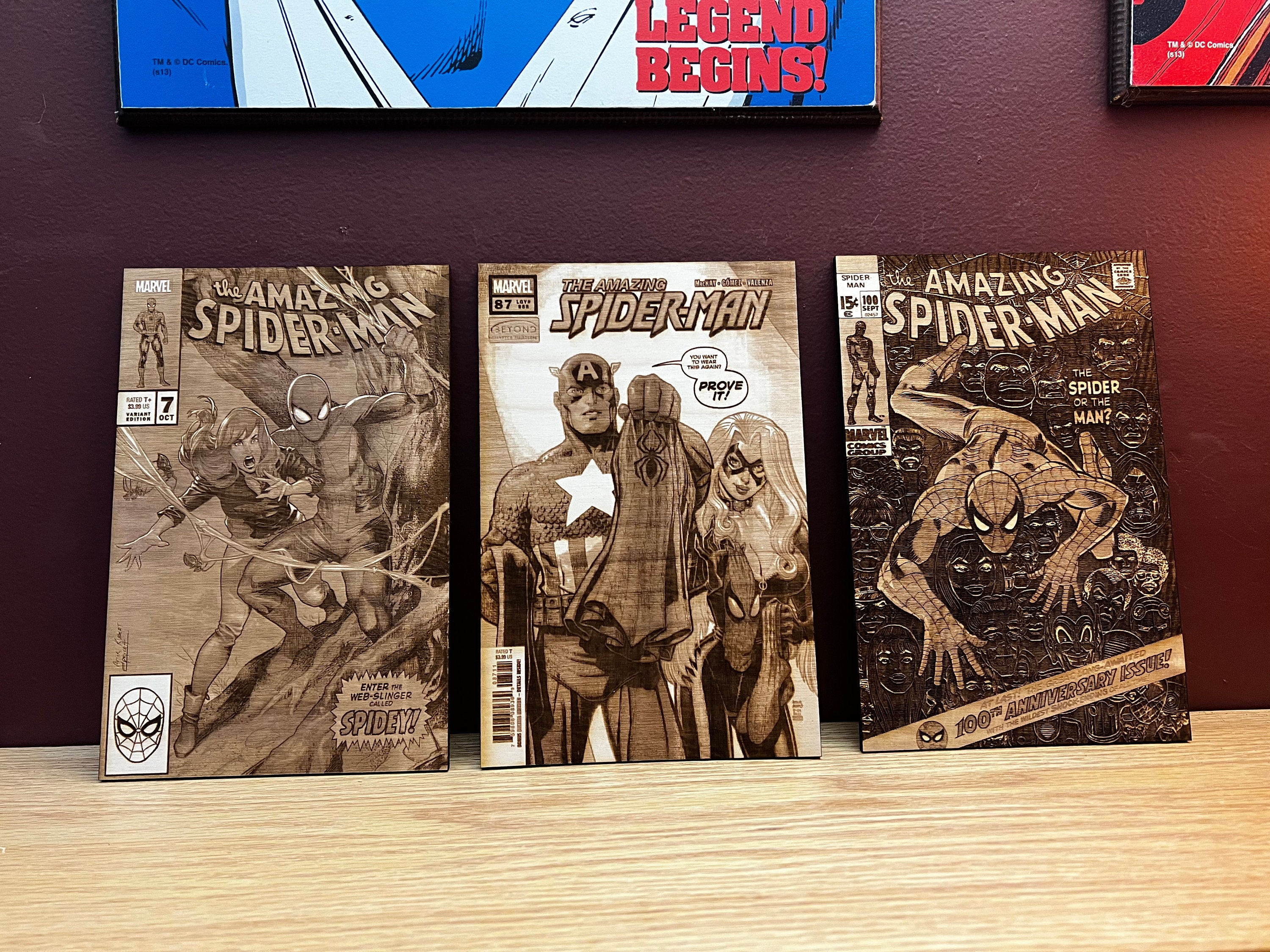 Spiderman Comic Book Covers - Etsy