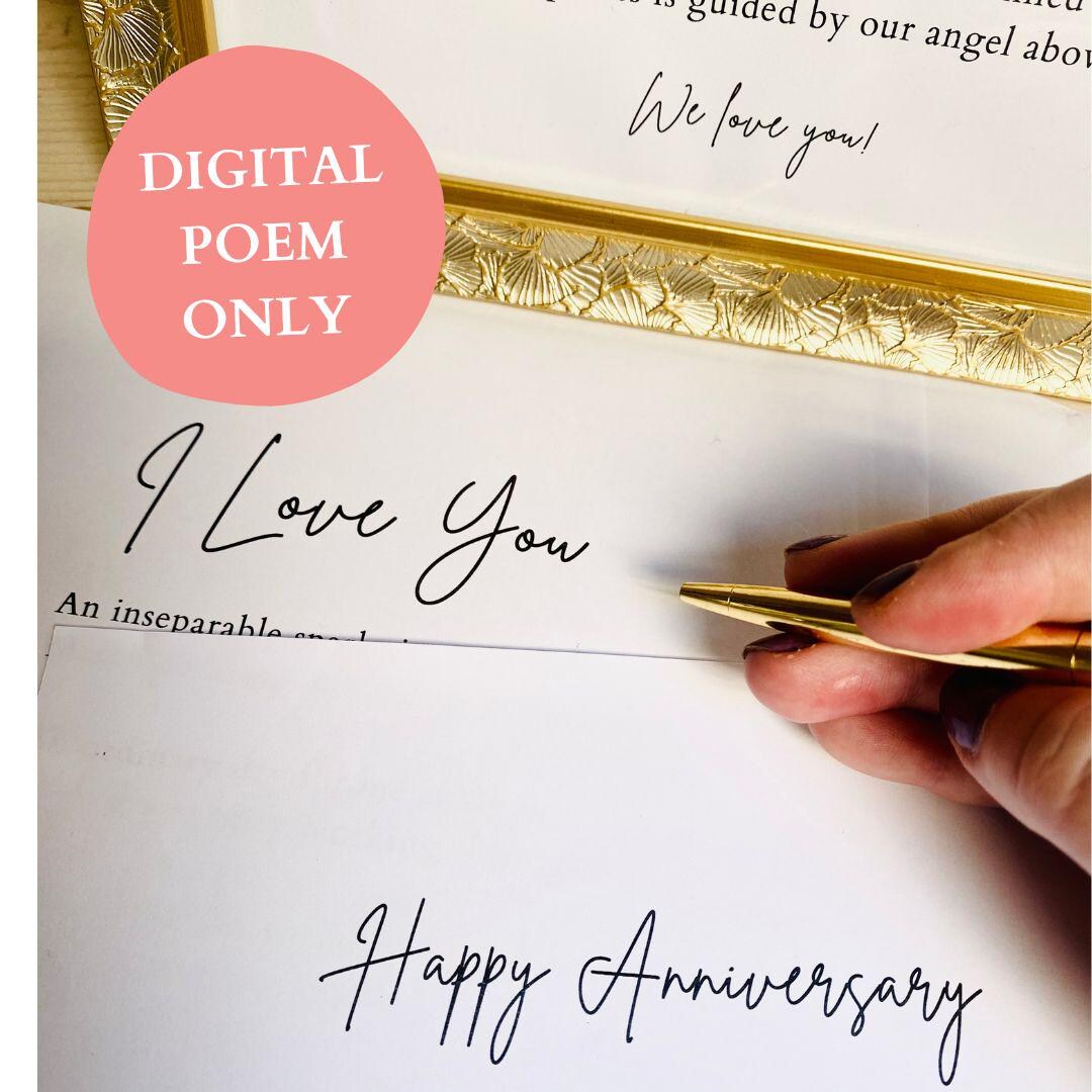 Personalised Poem | Custom Poetry | Digital Poem - Etsy