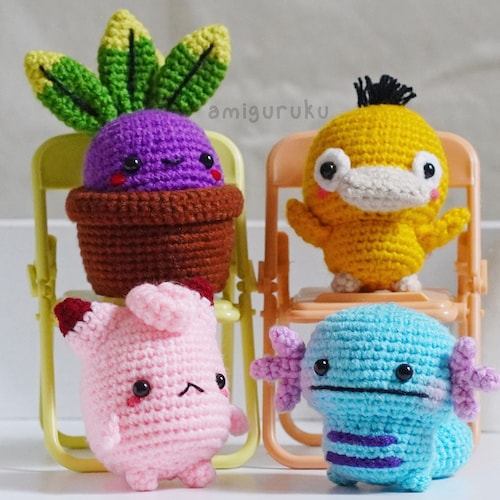 Bidoof Crochet Pattern Amigurumi PDF Patterns - Etsy