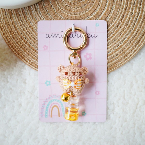Crochet Keychain - Etsy