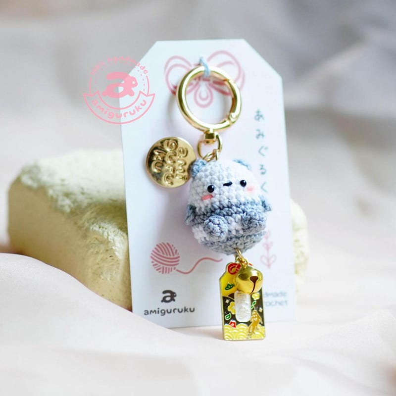 Crochet Keychain - Etsy