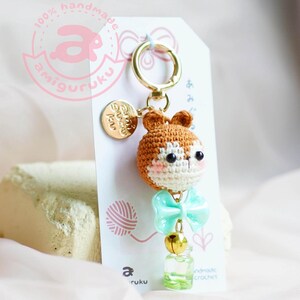 Amigurumi Crochet Keychain Squirrel (actual Keychains) - Etsy