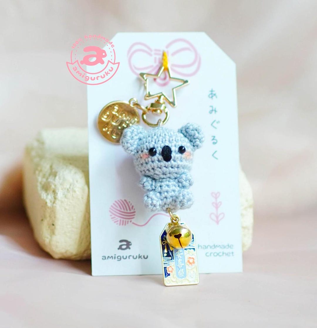 Amigurumi Crochet Keychain Koala (actual Keychains) - Etsy
