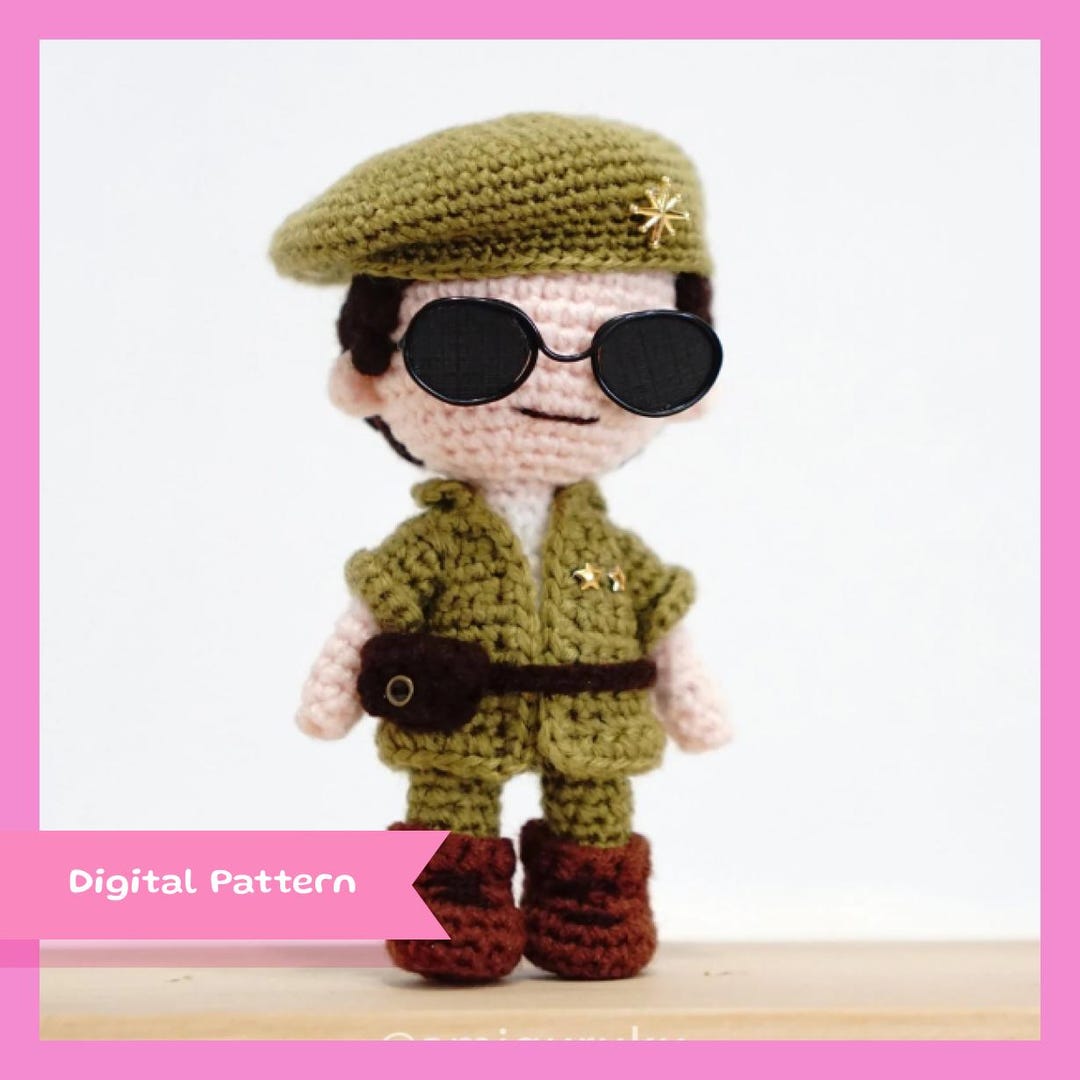 Crochet Pattern of Soldier Army Amigurumi/plushies/bagcharm (PDF) - Etsy