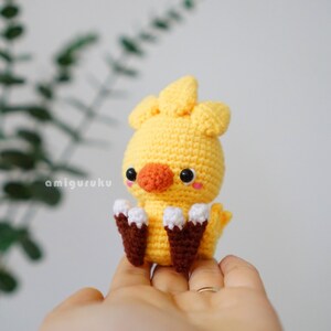 Crochet Pattern of Yellow Chicken Amigurumi/ Plushie Doll/ Bagcharm ...