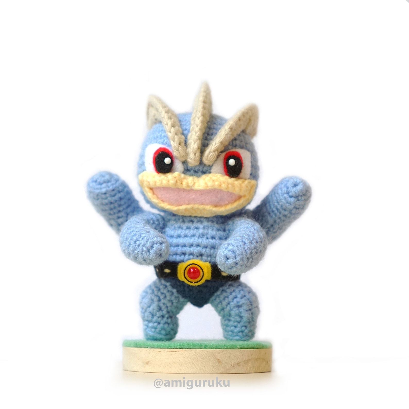 Crochet Pattern of Blue Monster Amigurumi/plushie Doll (PDF) - Etsy