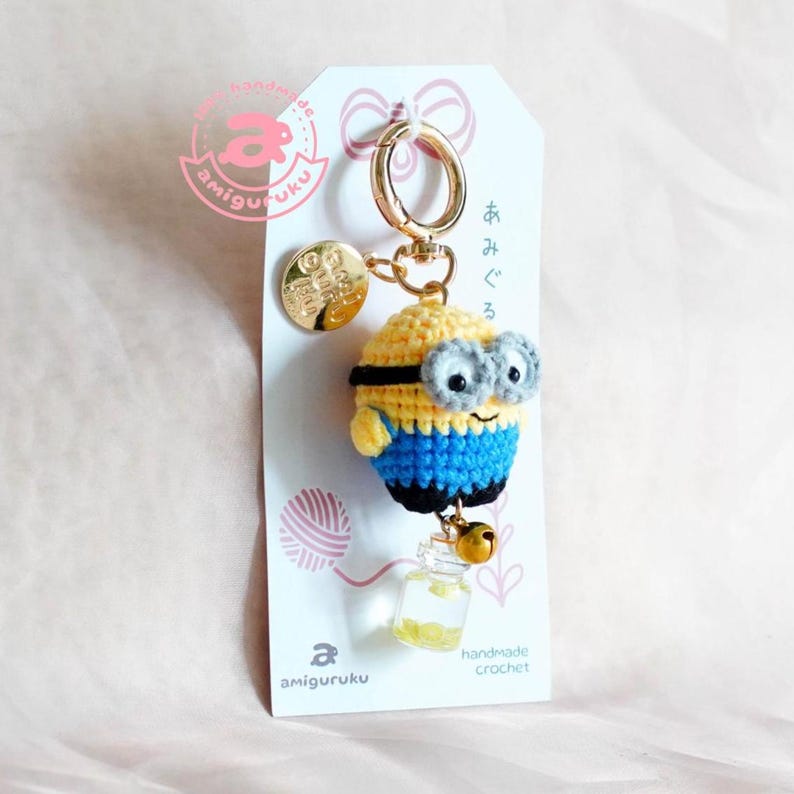 Mini Amigurumi Crochet Bob (actual Keychains) - Etsy