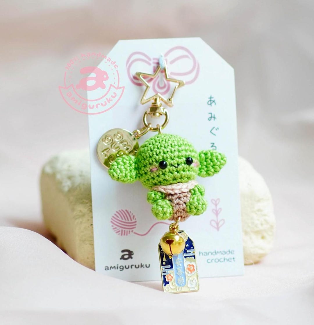 Amigurumi Crochet Keychain Grogu (actual Keychains) - Etsy