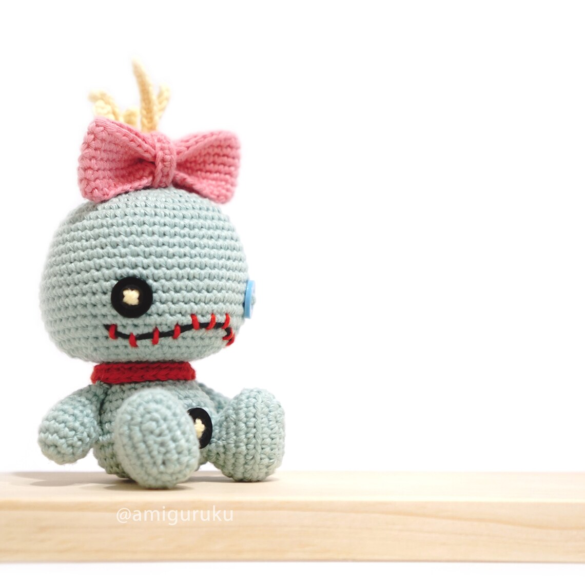 Crochet Pattern of Little Green Doll Amigurumi/ Plushie Doll/ - Etsy