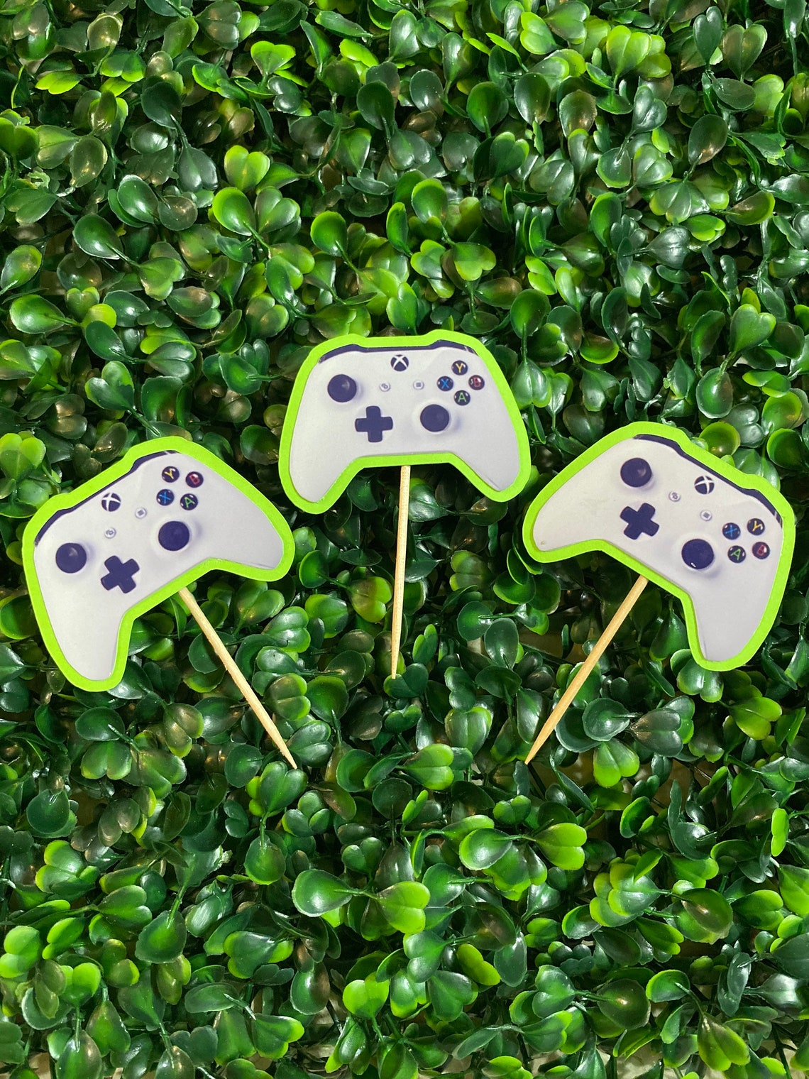Xbox Cupcake Topper, Xbox Birthday, Gamer Birthday, Xbox Topper, 12 ...
