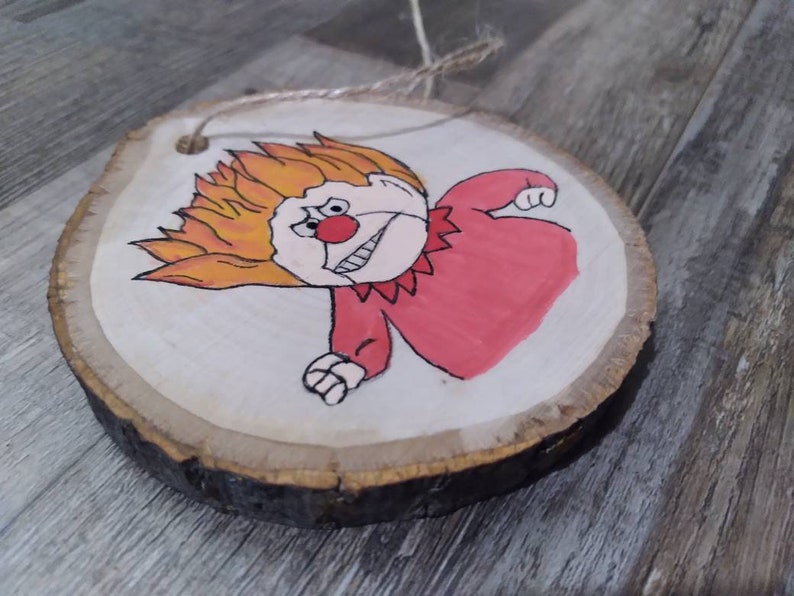 Heat Miser Ornament, Wood Slice Ornament, Miser Brothers, a Year ...