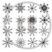 Hand Drawn Snowflake Doodle Digital Download - Etsy