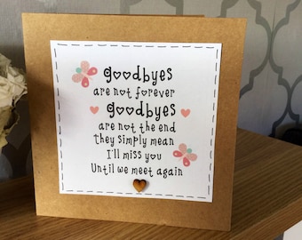 Goodbye Cards for Students | Etsy