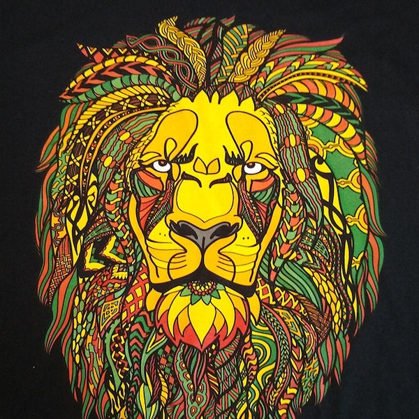 Rasta Lion - Etsy