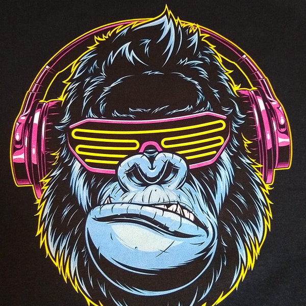 Gorilla T Shirt - Etsy
