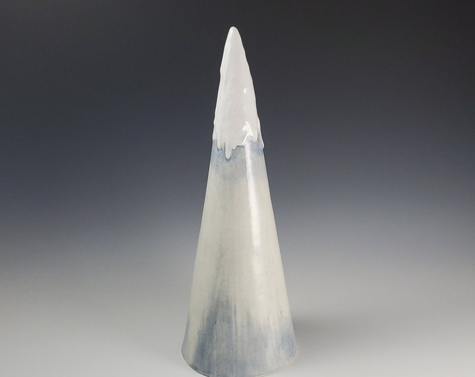 Ceramic Cone Mountain, Cone Shape Tree, Conical Mountain or Tree ...