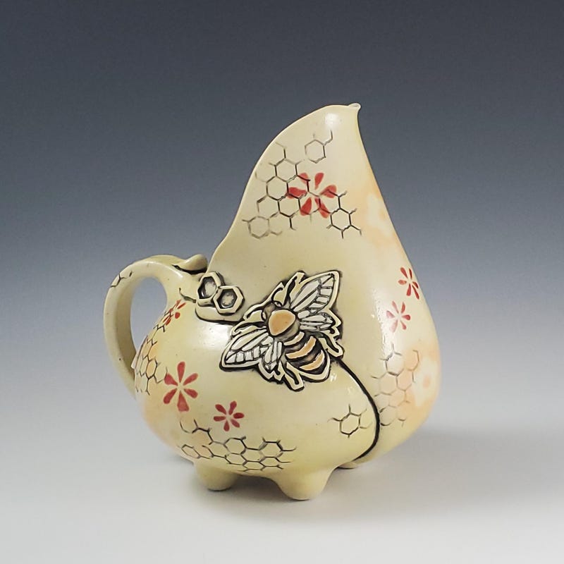 Bee Pitcher - Etsy