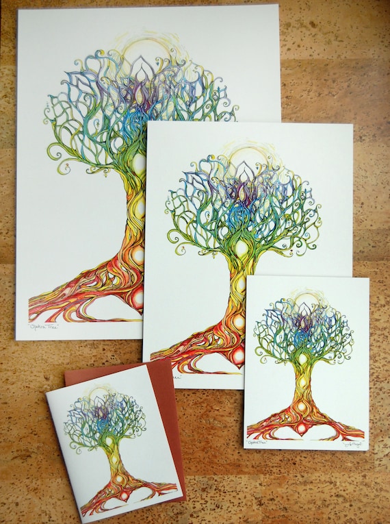 Chakra Tree Art