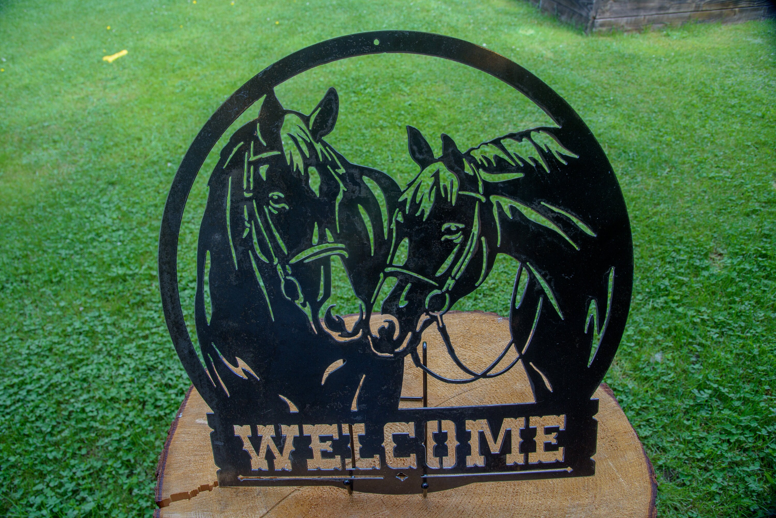Horse Welcome Sign, Farm Welcome Sign, House Welcome Sign, Welcome Sign ...