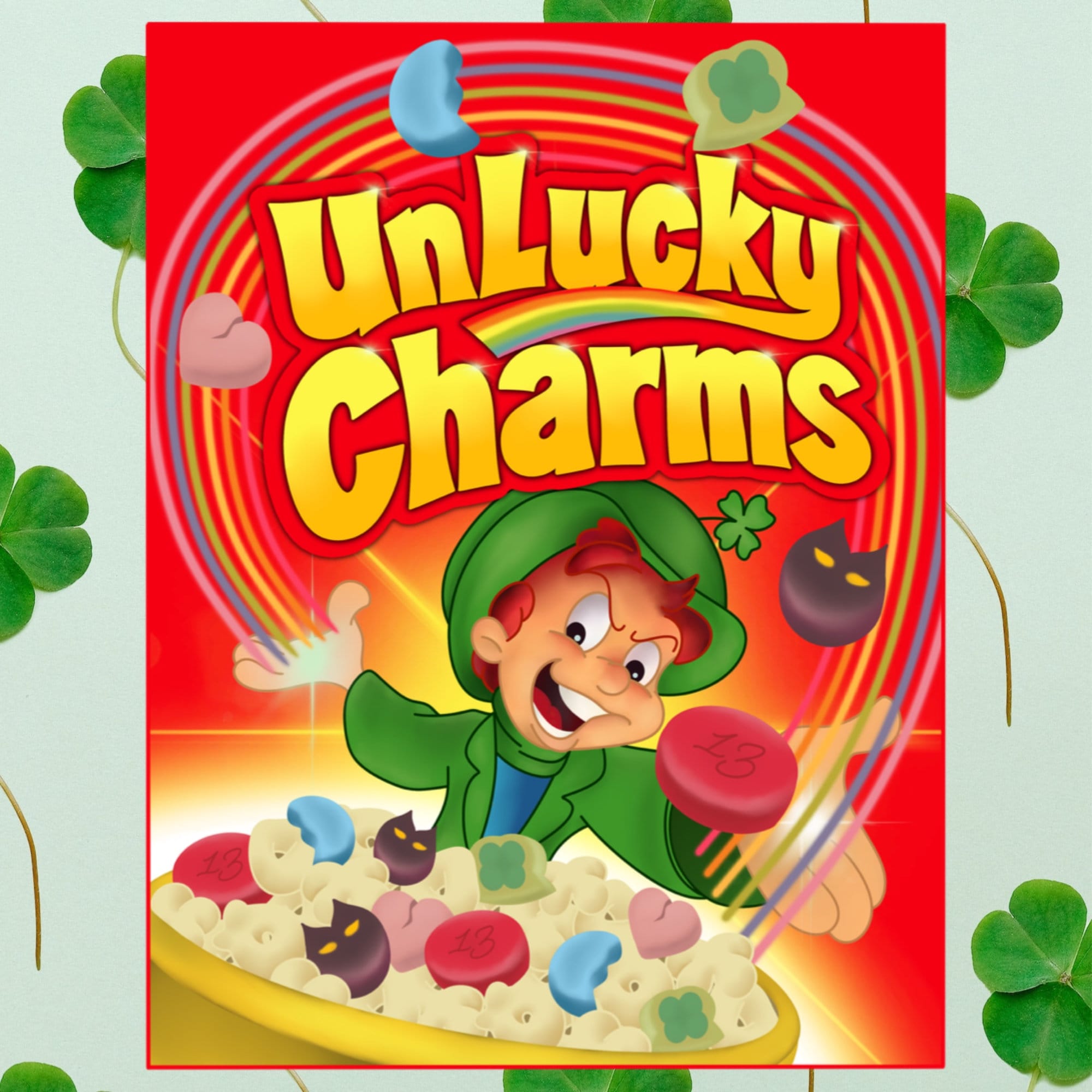 Unlucky Charms PNG Transparent Background - Etsy
