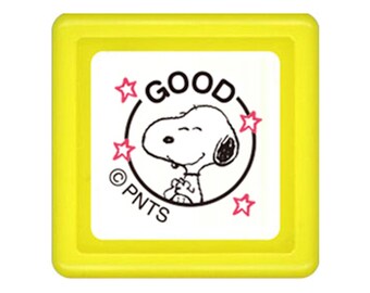 KODOMO NO KAO| Snoopy Sitting Ok| Ok! | Fuchsia Pink | Stamp |seal ...